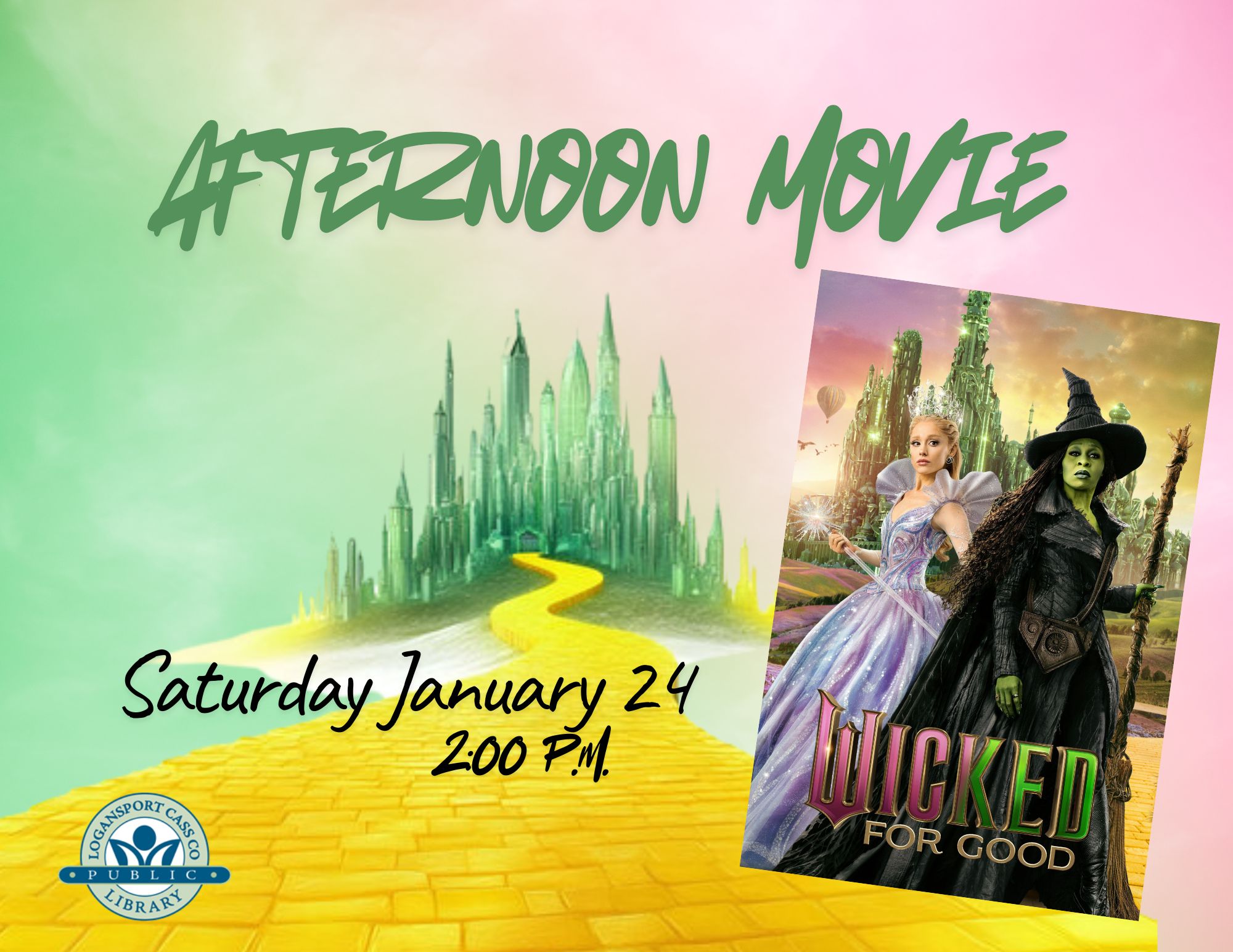 Afternoon Movie - Cass County Calendar